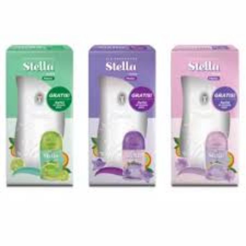 Jual STELLA AEROSOL STELA MATIC BOX SET PEWANGI PENGHARUM RUANGAN ...