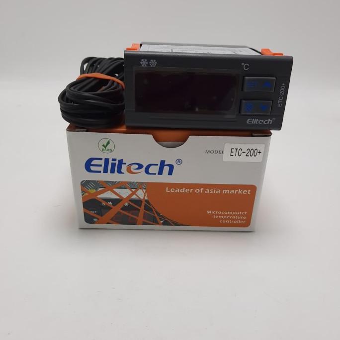 Jual ETC-200+ PENGATUR SUHU/TEMPERATURE CONTROLLER ELITECH ORIGINAL | Shopee Indonesia