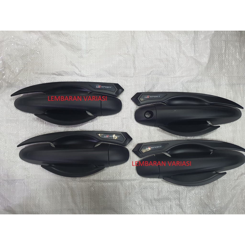 Jual Paket outer mangkok handle Innova Fortuner Hilux GR SPORT Hitam | Shopee Indonesia