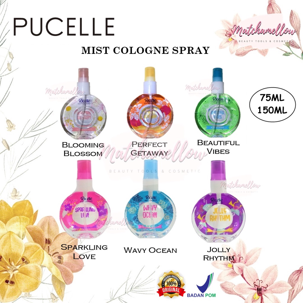 Jual MATCHA PUCELLE MIST COLOGNE SPRAY - PARFUM PUCELLE | Shopee Indonesia