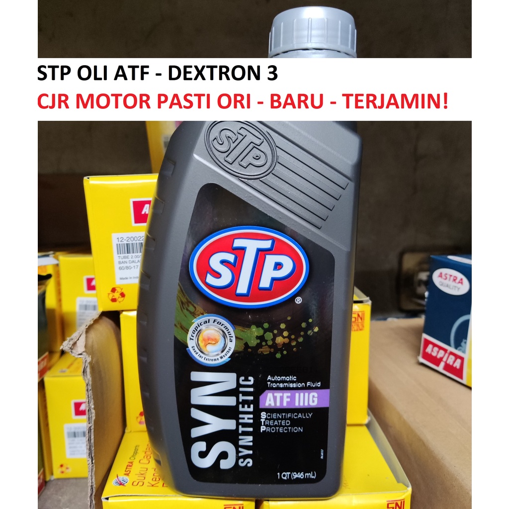 Jual STP Synthetic ATF 946mL IIIG Dextron 3 oli gear transmisi mobil matic DEX3 | Shopee Indonesia