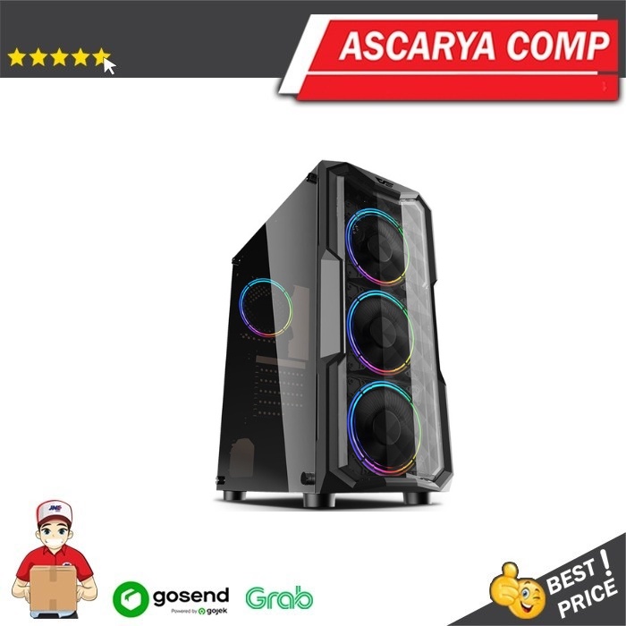 Jual AIGO DARKFLASH AQUARIUS MESH - ATX - Casing Gaming | Shopee Indonesia