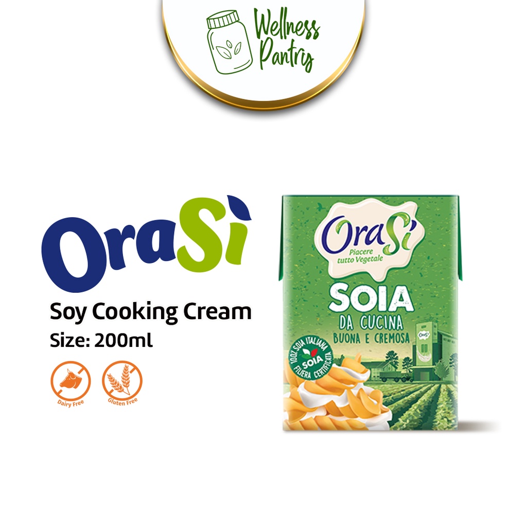 Jual Orasi Soy Cooking Cream / Cream Masak 200ml Vegan | Shopee Indonesia