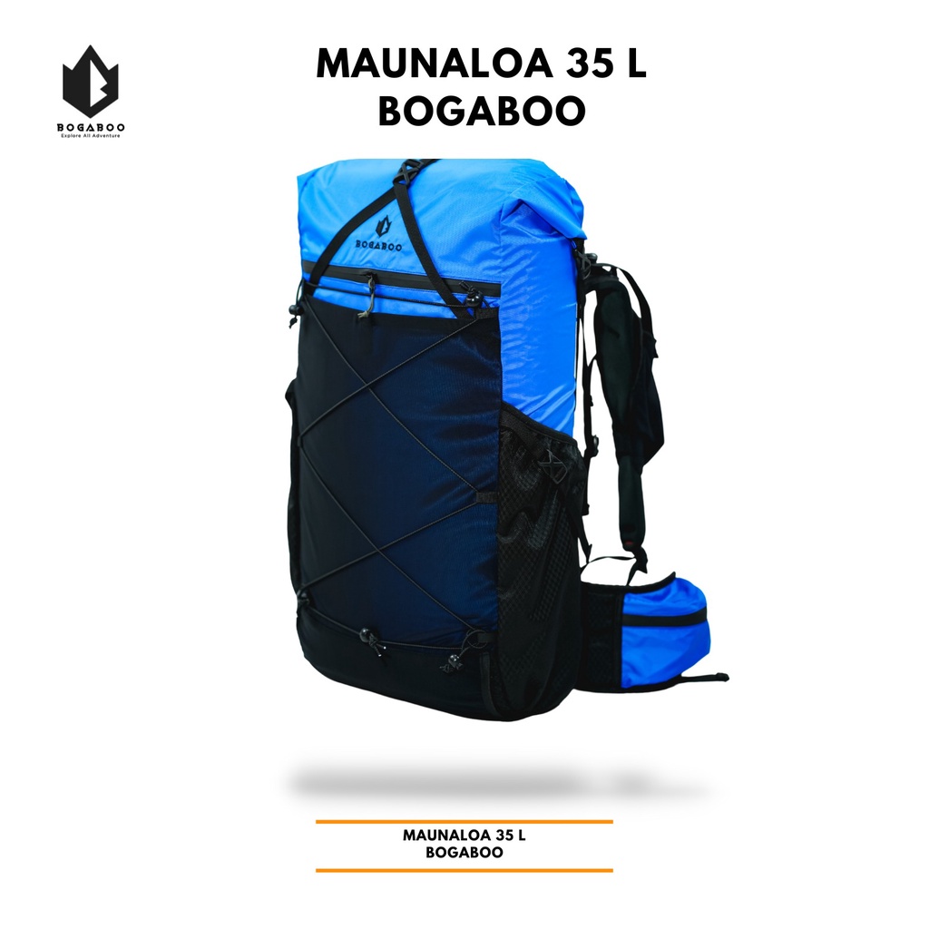 Jual BOGABOO MAUNALOA 35 L BACKPACK ULTRALIGHT Frameless Waterproof - Tas Daypack Ultralight ...