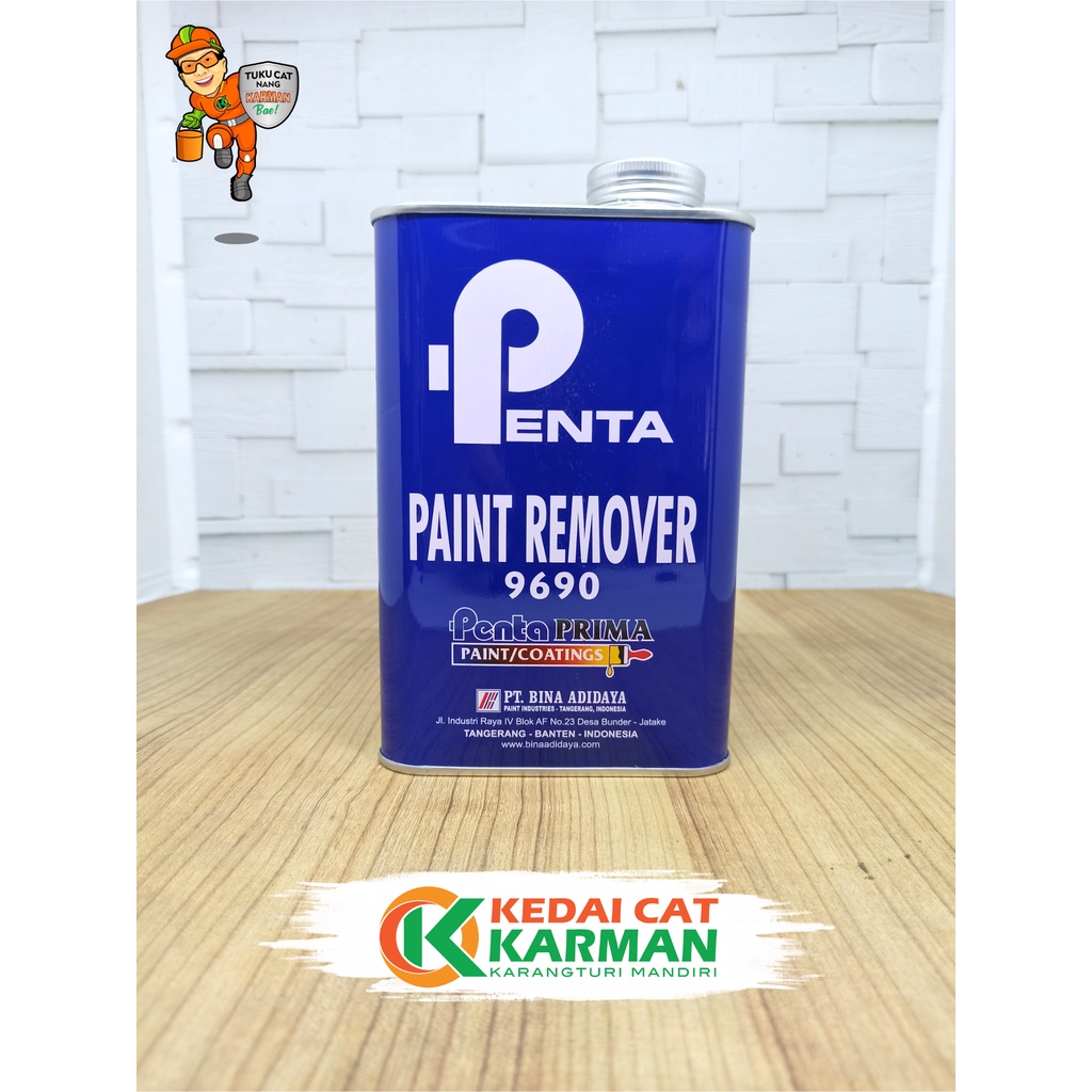 Jual PENTA PAINT REMOVER 9690 1 KG /SODA API PENGELUPAS CAT PERONTOK ...