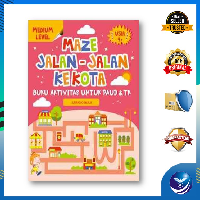 Jual MAZE Buku Aktivitas Untuk PAUD & TK | Shopee Indonesia