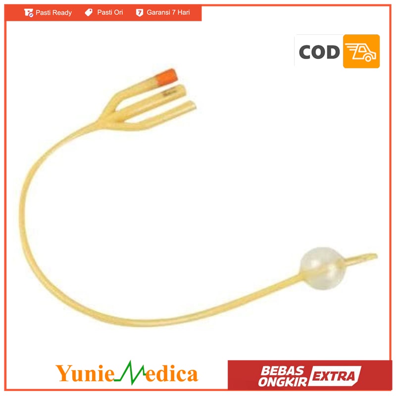 Jual Foley Catheter Selang Kateter 3 Way Uro care OneMed - UC - 24 ...