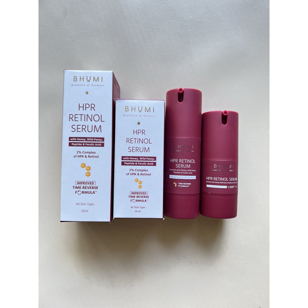Jual BHUMI HPR Retinol Serum 30ml / 18ml | Shopee Indonesia