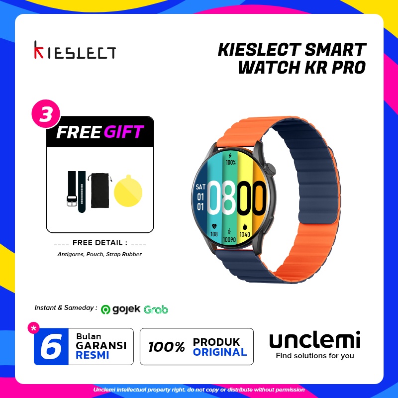 Jual Kieslect Kr Pro Smartwatch 1.43 FHD Amoled Display | Shopee Indonesia