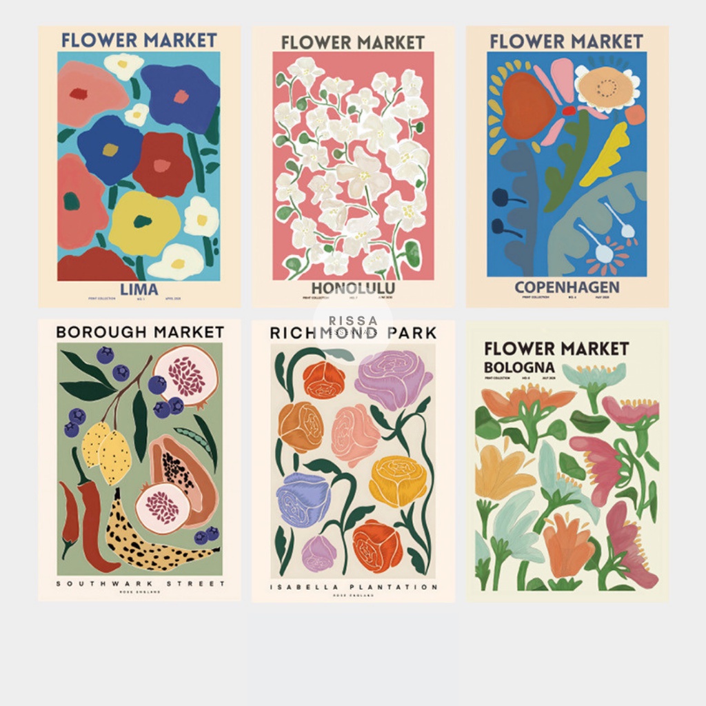 Jual [RISSA] Properti Foto Poster Mini Tumblr Wall (6 LEMBAR per set ...