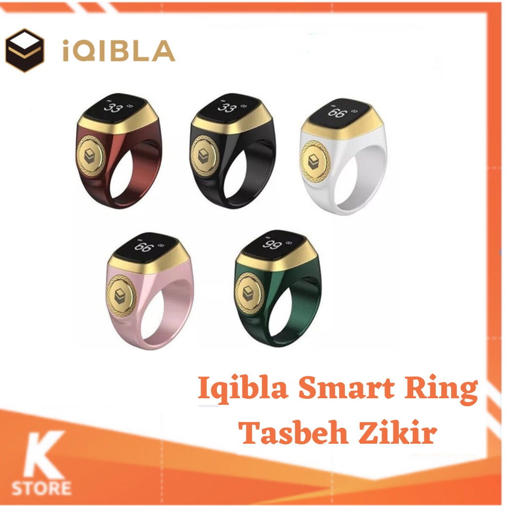 Jual Tasbih Digital Zikr Ring Zikr1 Lite Smart Ring Tasbeh Iqibla Zikir | Shopee Indonesia