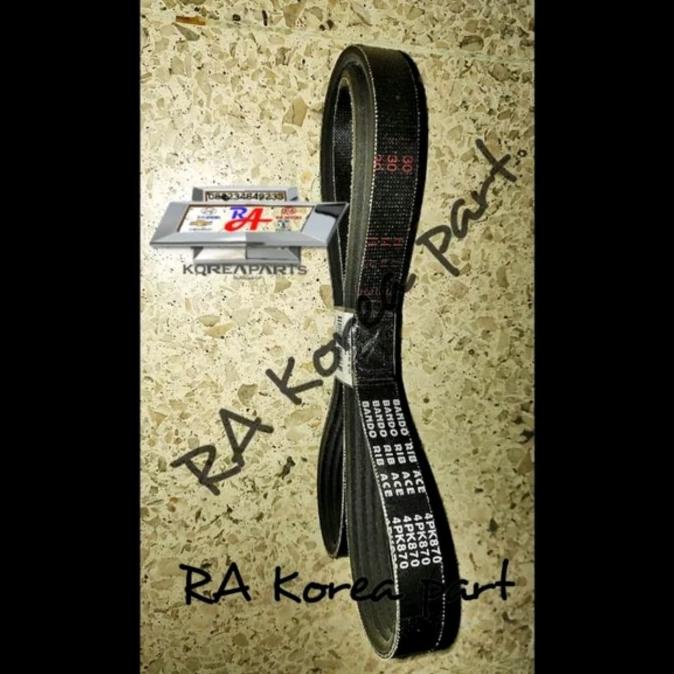 Jual Fan Belt Vbelt 4Pk 870 Alternator Dinamo Power Steering Kia ...
