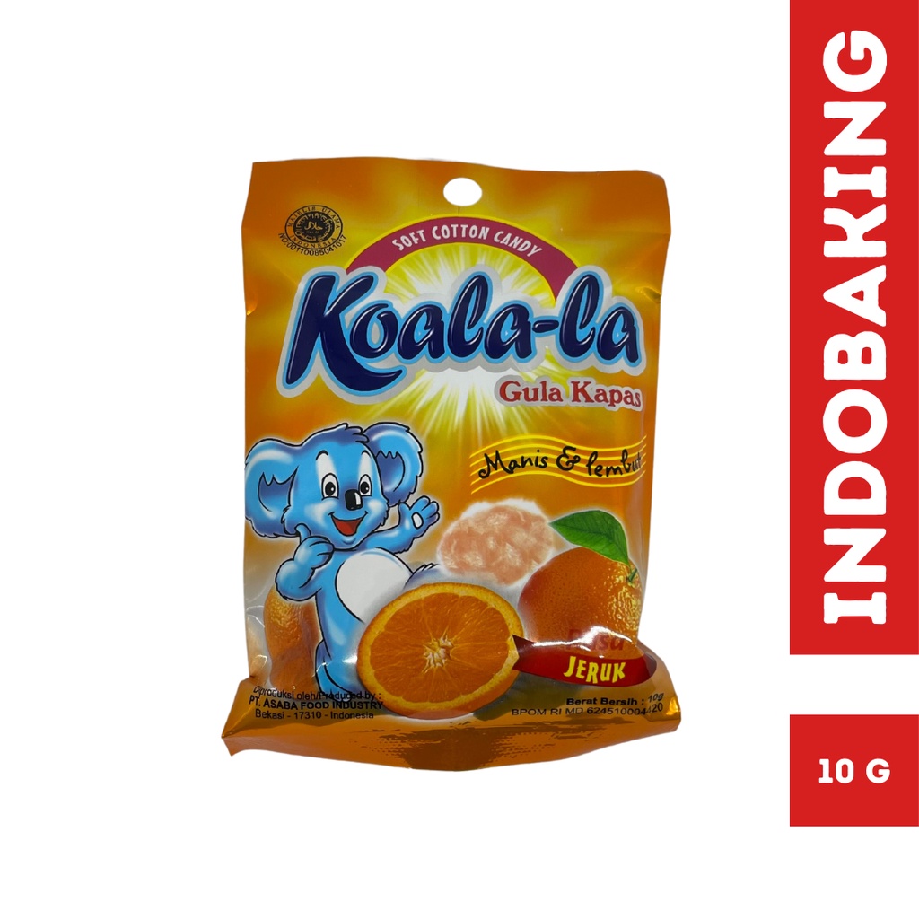Jual Koala La Koalala Soft Cotton Candy Permen Kapas Aneka Rasa 10g ...