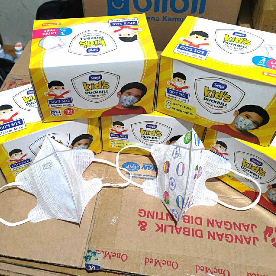 Jual SENSI KIDS DUCKBILL SURGICAL FACE MASK 4PLY ISI 40/MASKER MEDIS ... Jual SENSI KIDS DUCKBILL SURGICAL FACE MASK 4PLY ISI 40/MASKER MEDIS ...