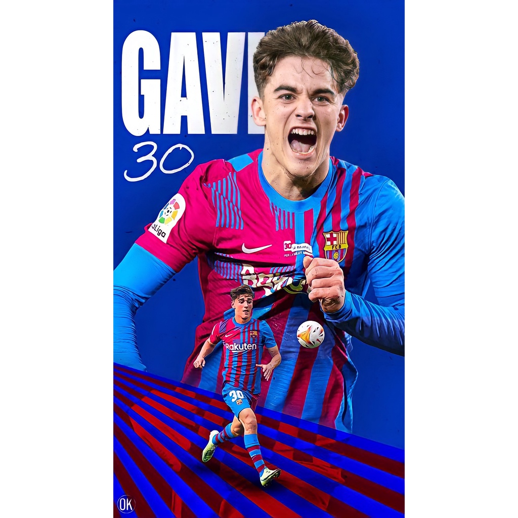 Jual POSTER DINDING PABLO GAVI (BISA CUSTOM GAMBAR) | Shopee Indonesia