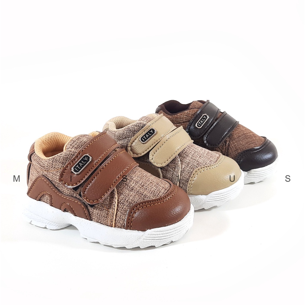 Jual Misius - MUSTART Sepatu Anak Model Antislip Perekat Velcro ...