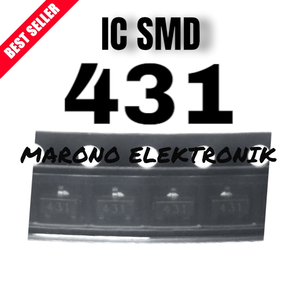 Jual IC SMD 431 SMD-431 ASLI ORI ORIGINAL | Shopee Indonesia