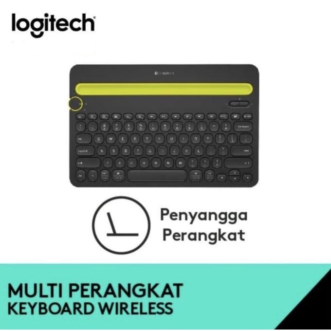 Jual Keyboard bluetooth Logitech K480 multi device for windows ...