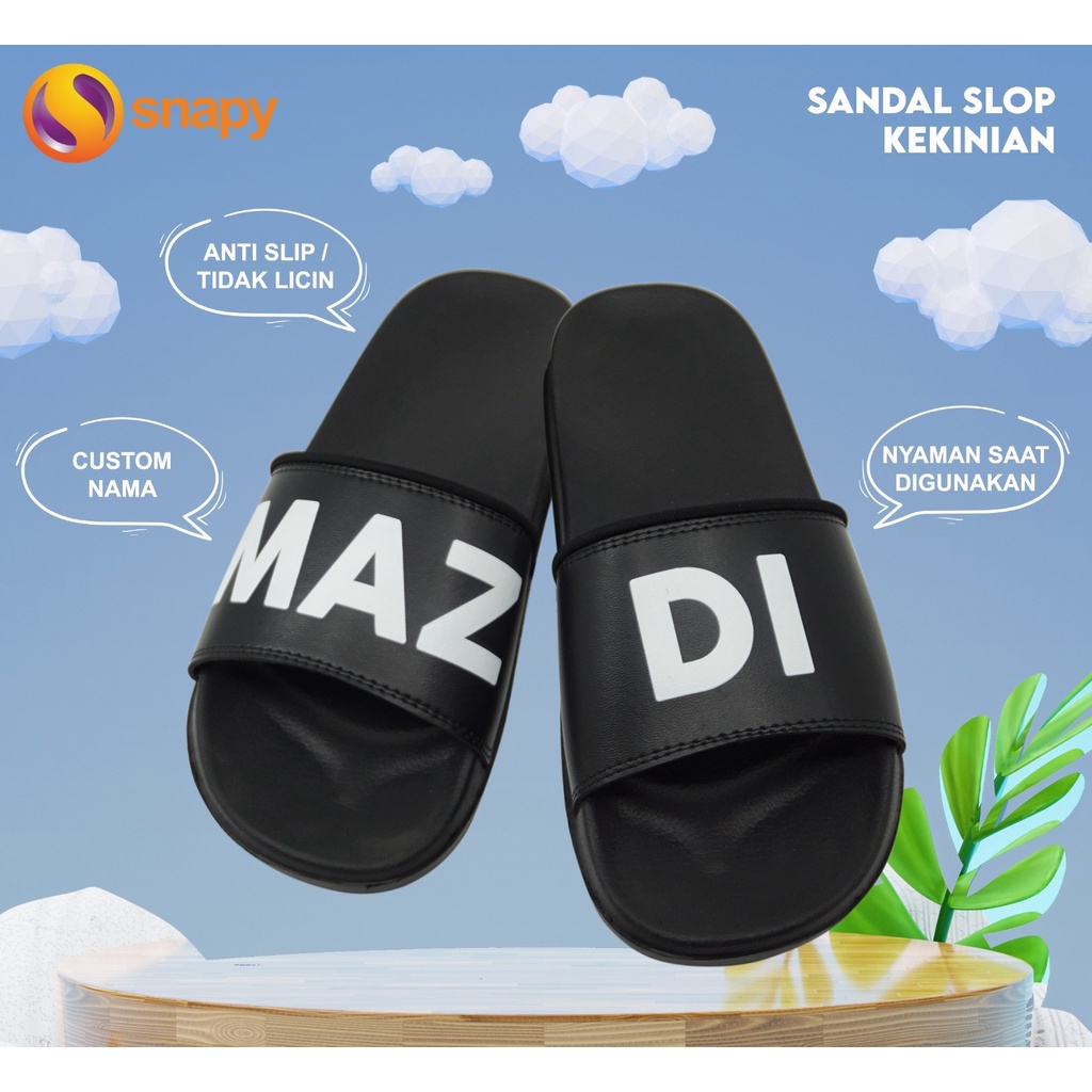 Jual Snapy - Cetak Sandal Sendal Custom Murah | Shopee Indonesia