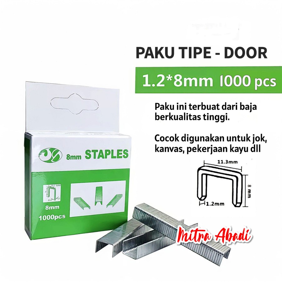 Jual Refill Isi Staples / Stapler Gun Tacker Tembak 3 IN 1 SERBAGUNA ...