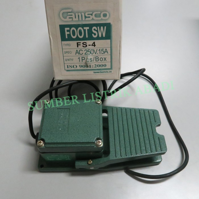 Jual Discount Camsco Foot Switch/ Saklar Injak FS-4 /SAKLAR LAMPU/SAKAR ...