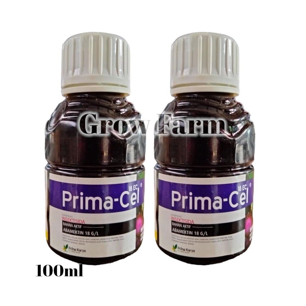 Jual Insektisida PRIMACEL 18EC 100ML Bahan Aktif Abamectin 18 g/l ...