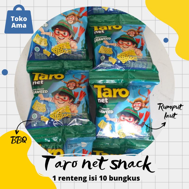 Jual Taro net 1 renceng isi 10 pcs | Shopee Indonesia