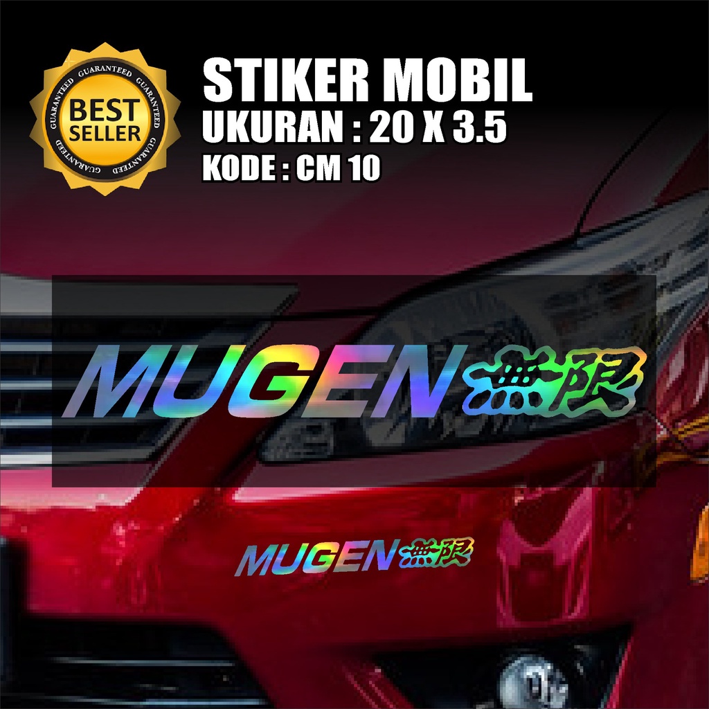Jual STIKER STICKER CUTTING MOBIL DAN MOTOR MUGEN AGUS MURAH VIRAL ...