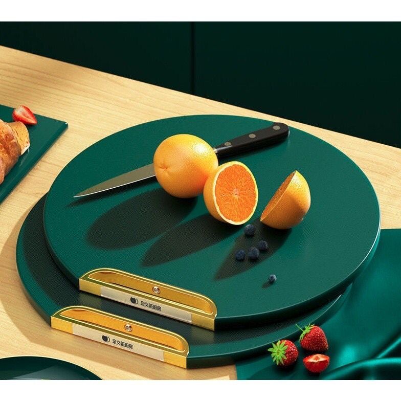 Jual Talenan Anti Jamur Talenan Bulat Multifungsi Cutting Board Talenan ...