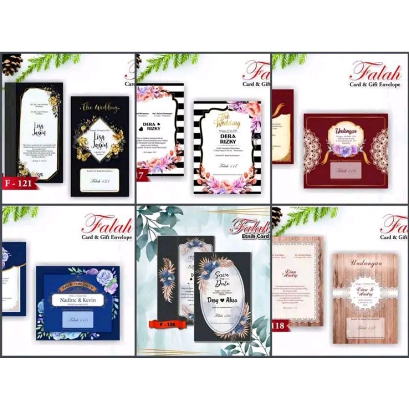 Jual undangan falah | Shopee Indonesia
