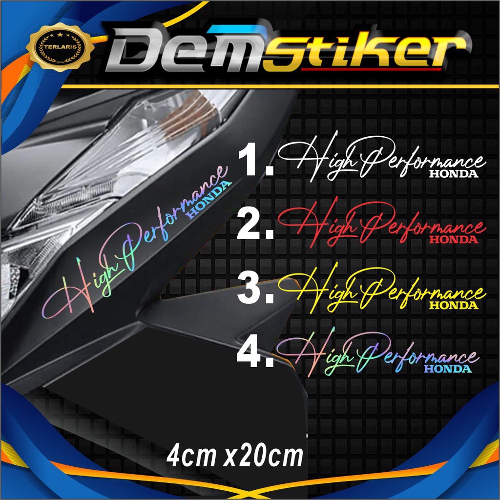 Jual STIKER CUTING HIGH PERFORMANCE STIKER MOTOR KEREN | Shopee Indonesia
