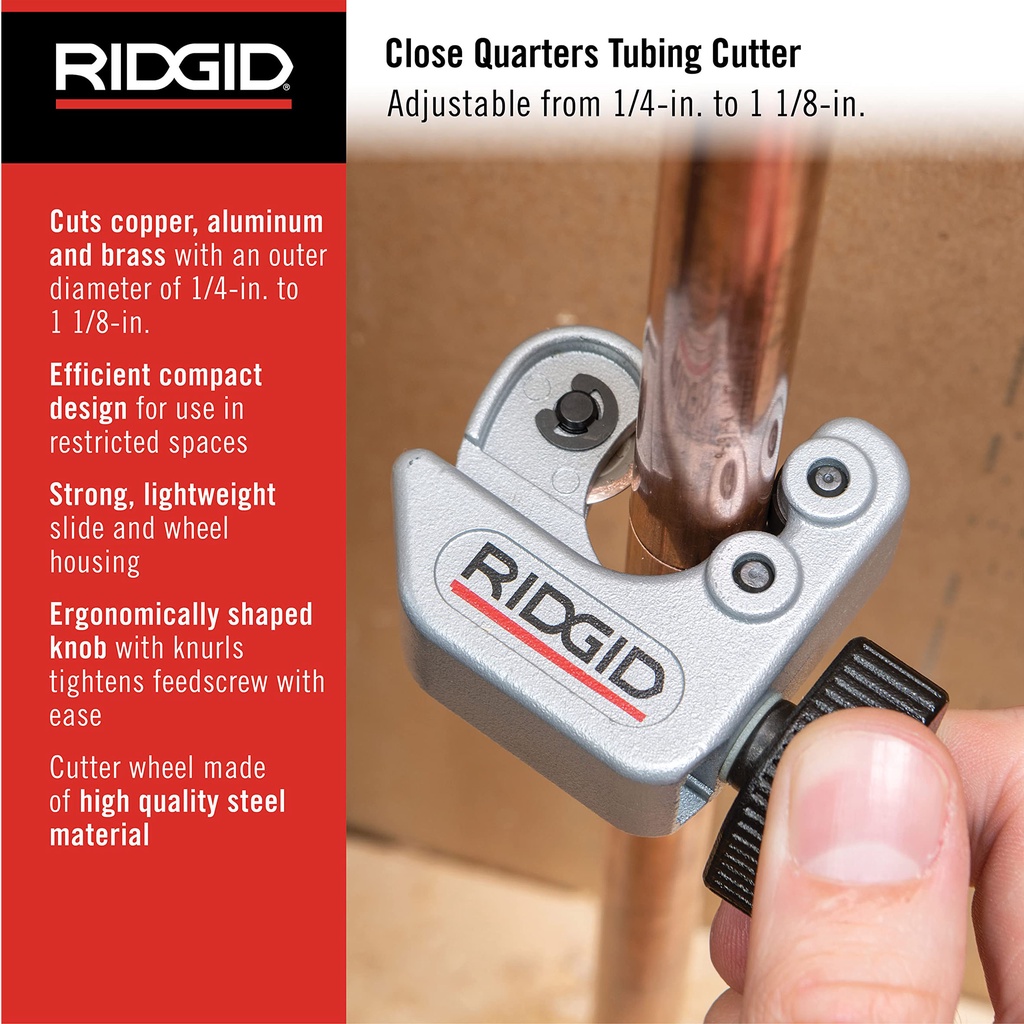 Jual RIDGID Close Quarters Tubing Cutter Model 101 40617 pipa | Shopee ...
