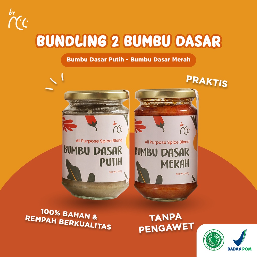Jual By NCC Bundling 2 Bumbu Dasar (Bumbu Dasar Merah & Bumbu Dasar ...