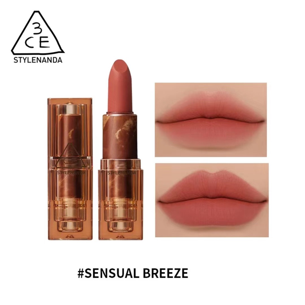 Jual 3CE Lipstick·Soft Matte Lipstick 3.5g New Ice Blue Tube Laser ...
