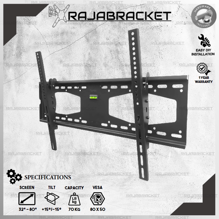 Jual Bracket Braket TV 32 40 42 43 49 50 55 60 65 70 75 80 inch, Braket TV LCD LED Universal ...