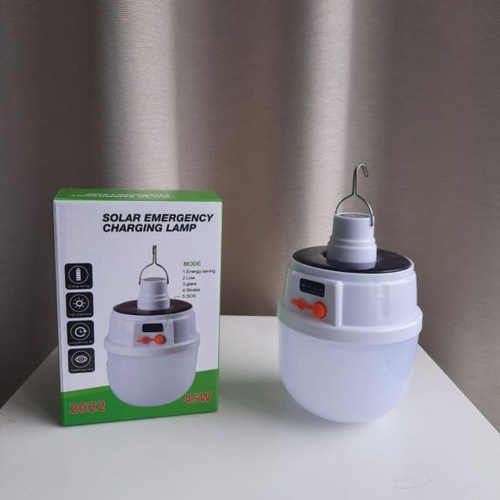 Jual LAMPU SOLAR BULAT // Lampu bohlam solar panel surya LED and ...