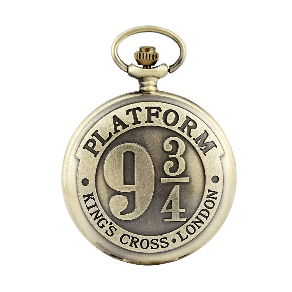 Jual PLPW platform 9 3/4 nine three quarters harry harpot pocket watch ...