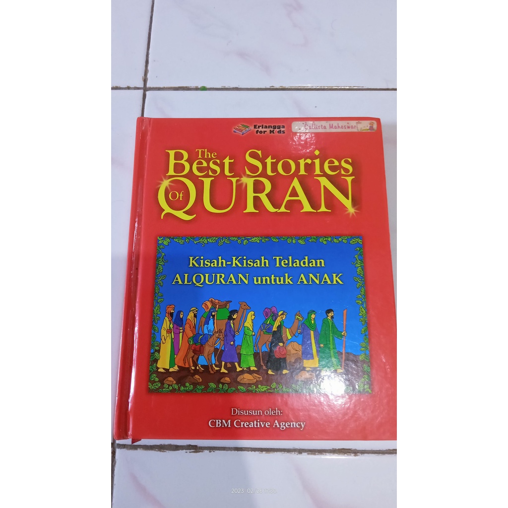 Jual The Best Stories of Quran - kisah kisah teladan al Quran untuk anak - HC | Shopee Indonesia