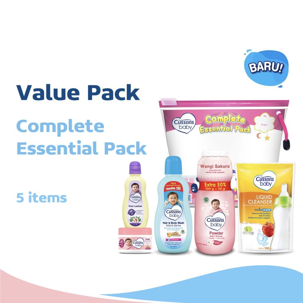 Jual Cusson Baby Complete Essential Pack | Shopee Indonesia