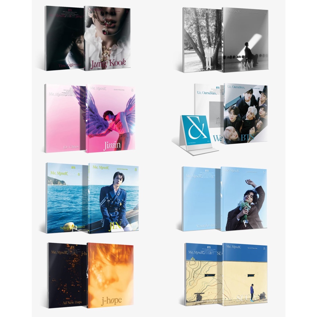 Jual PO BTS Jungkook RM Jimin Jin V Jhope Suga Photofolio | Shopee ...