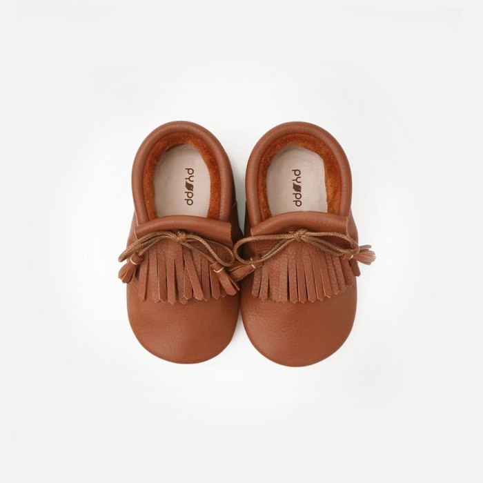 Jual [Dijual] Chiru Moccasins - Choco (Sepatu Bayi Pyopp) | Shopee ...