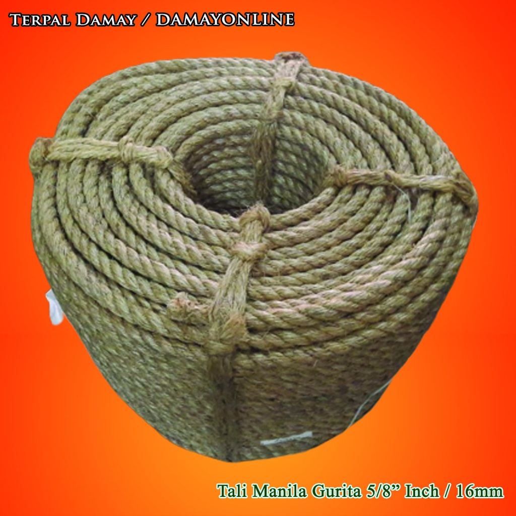 Jual Tali Tambang Tampar Manila Gurita 16mm / Rol ( Harga Per Rol ...