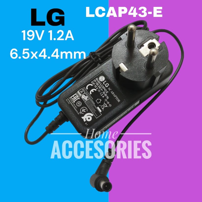 Jual Casan Adaptor TV LG 19V 0.8A 1.2A 1.3A LG 22M35A-B Switching Power ...