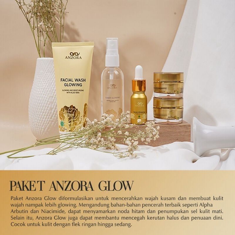Jual Anzora/Anzora skincare/skincare anzora/anzora glow/anzora acne ...