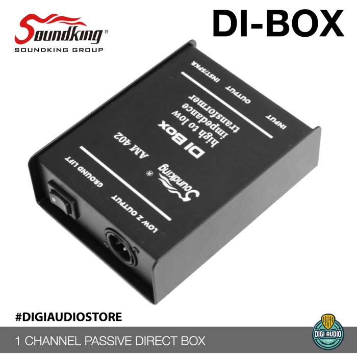 Jual Sound Di Box Pasif - 1 Channel Direct Box Passive Soundking Am402 - Dibox | Shopee Indonesia