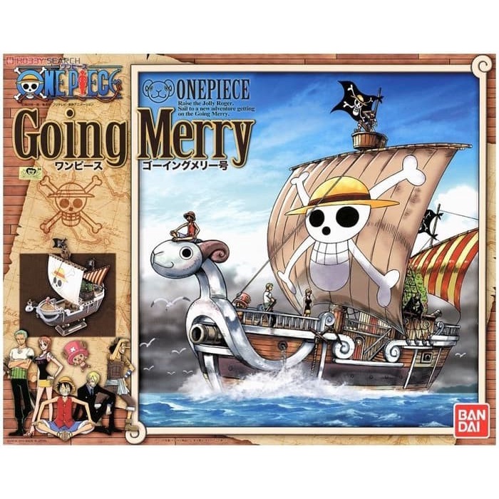 Jual One piece Grand ship Going Merry Model Kit | Shopee Indonesia
