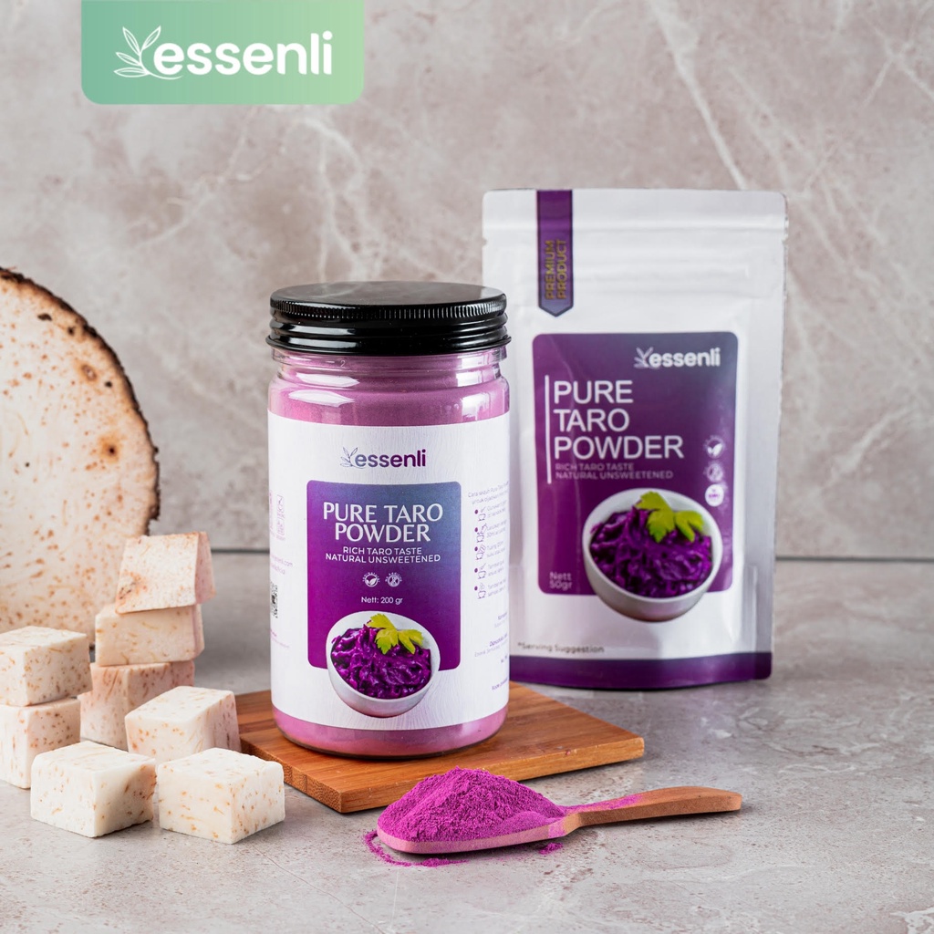 Jual ESSENLI Pure Taro Powder | Shopee Indonesia