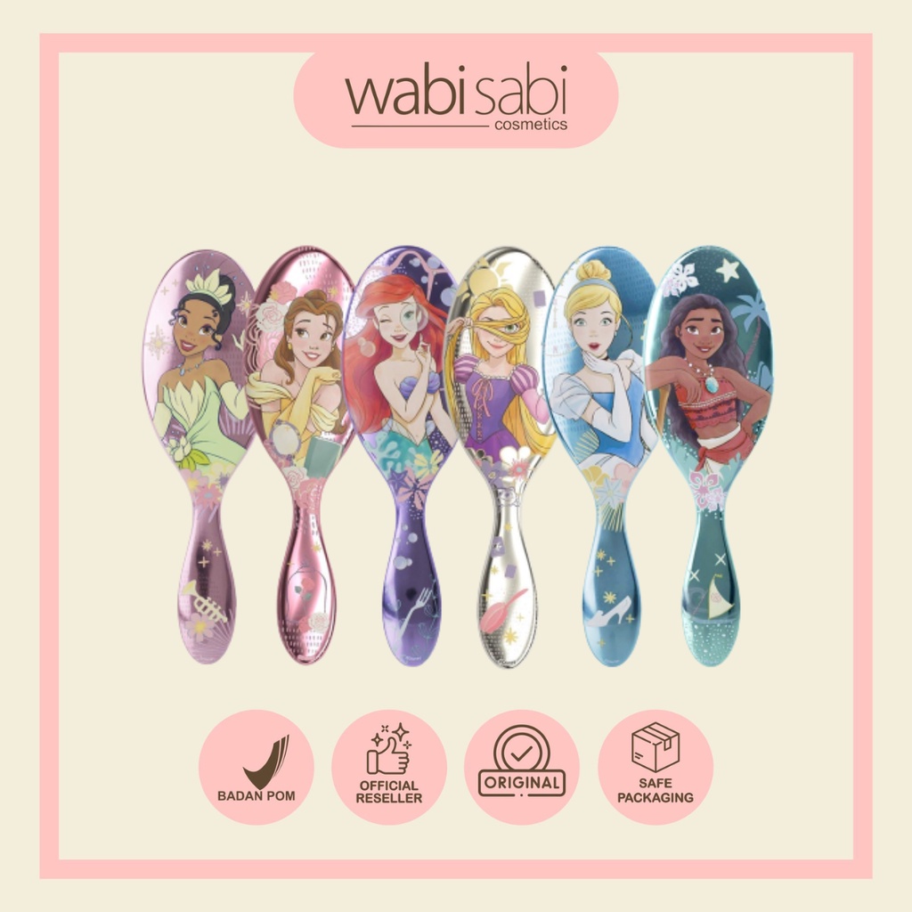 Jual The Wet Brush Disney Princess Wholehearted | Sisir Rambut | Shopee ...