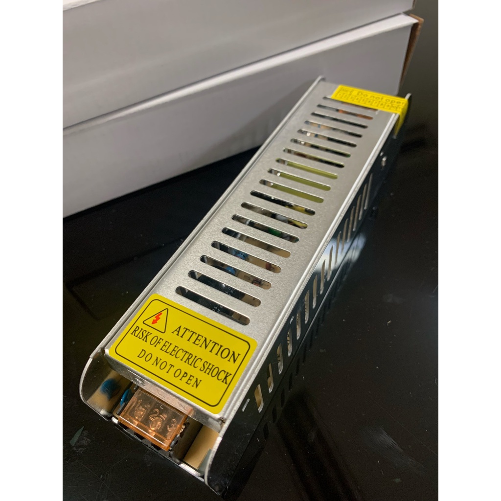 Jual Trafo Adaptor Power Supply Slim Gepeng 12V 10A FULL POWER GARANSI ...