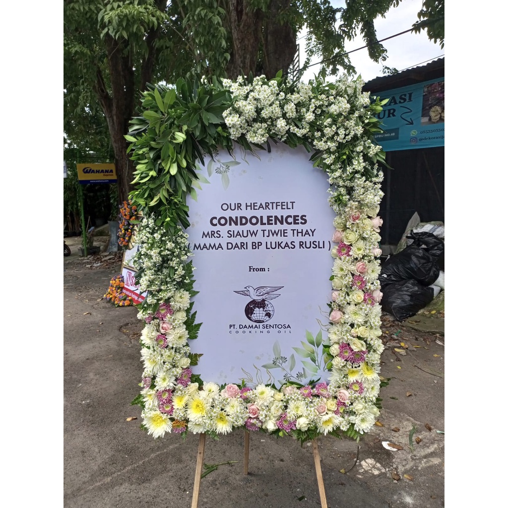 Jual Bintang Florist - Papan Bunga Mini / Papan Bunga Indoor / Papan ...